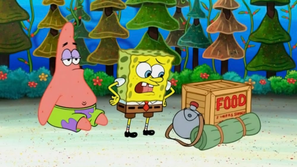 Spongebob Underwater Tree