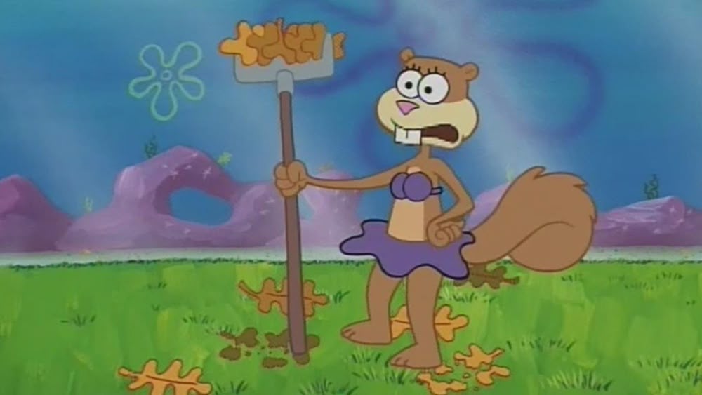 Spongebob Hibernation Sandy