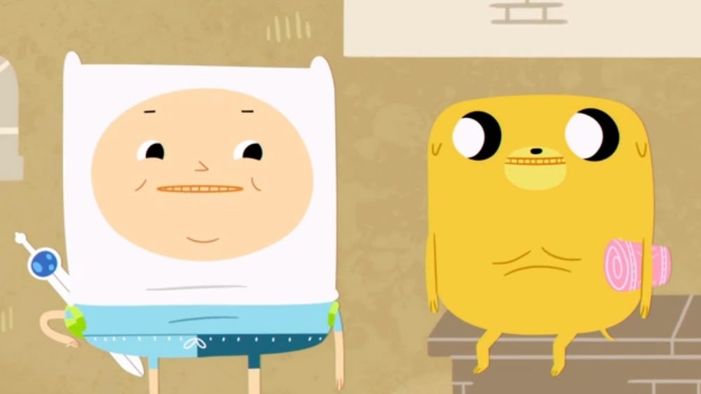Adventure Time Water Princess And Finn