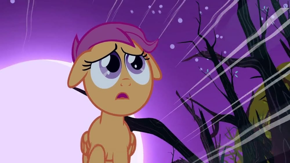 Scootaloo Scared