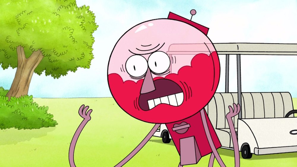 Regular Show Benson Angry