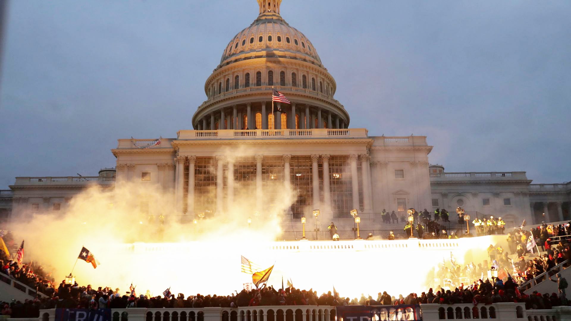 Raw Footage Of Capitol Riots 11/02/21 | Sky.com
