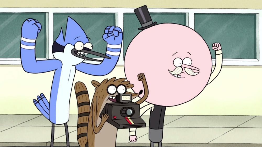 Thomas Regular Show Brain Freeze